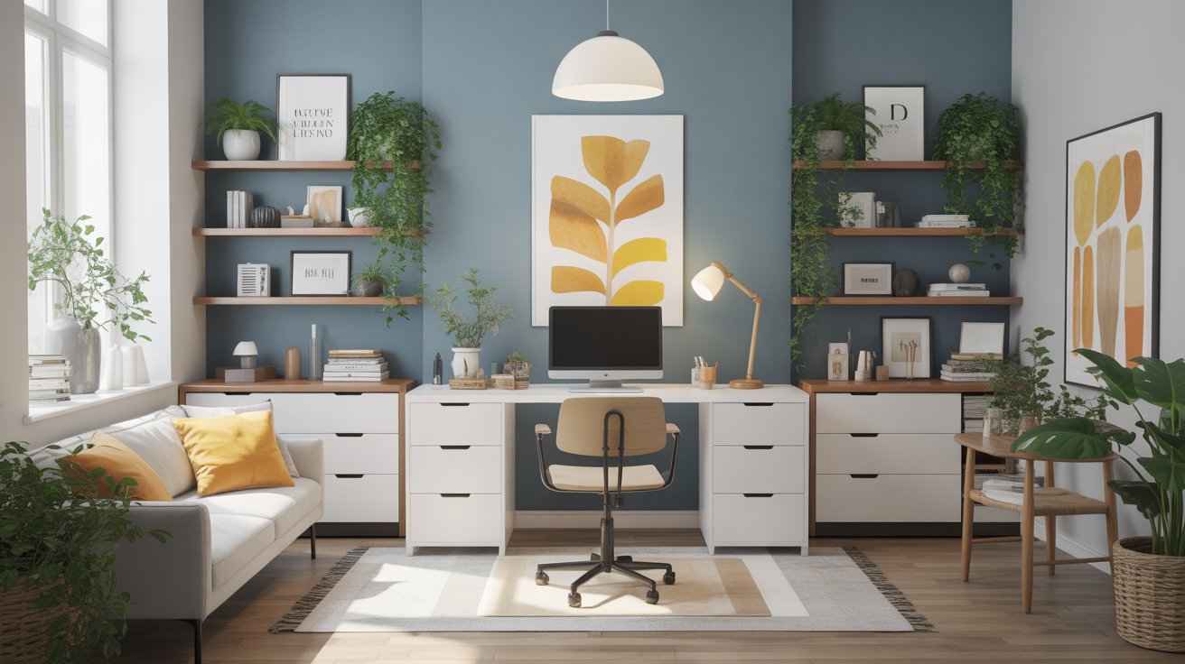 How to Choose the Right Colors for Your Home Office Decor
