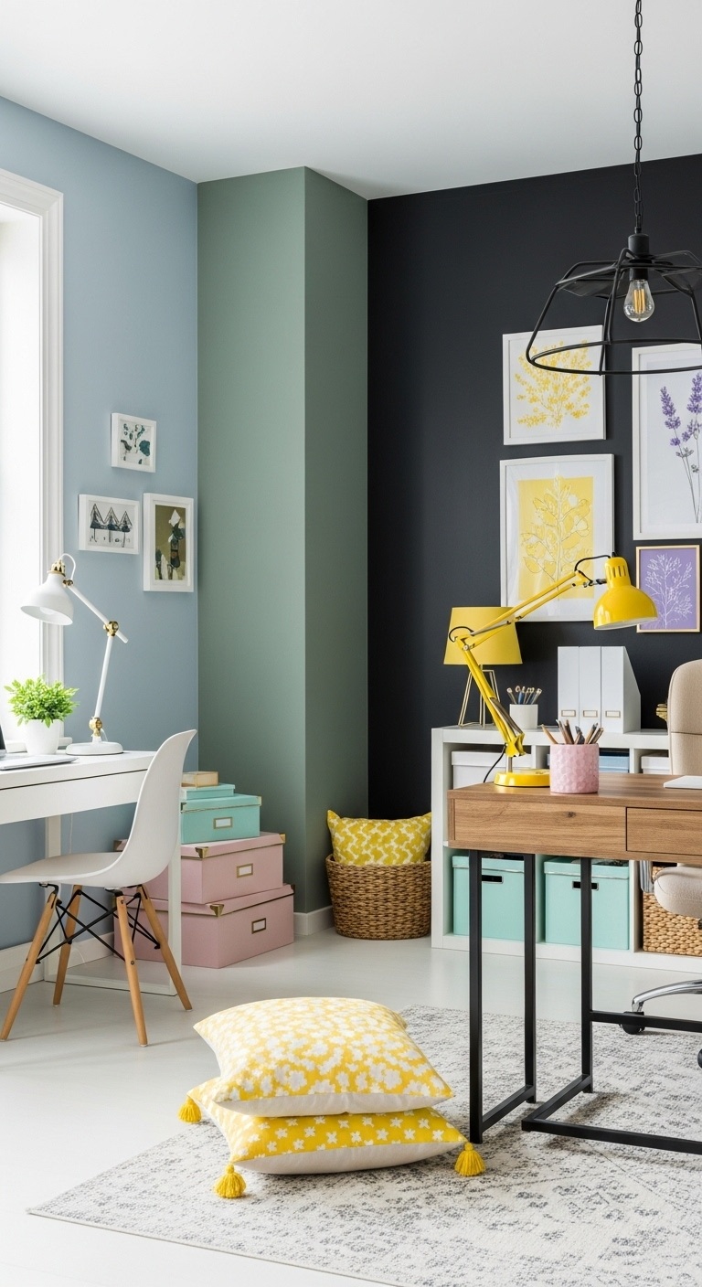 How to Choose the Right Colors for Your Home Office Decor