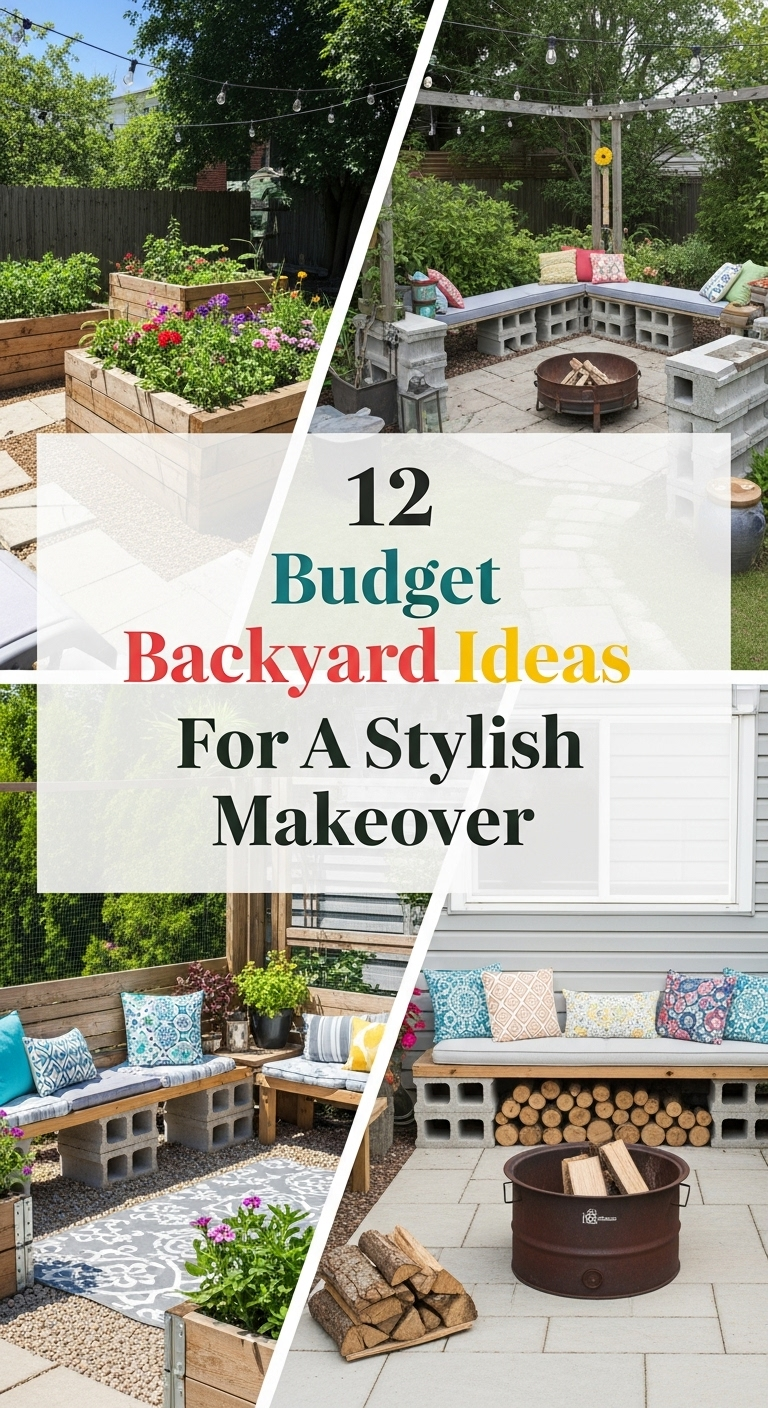 Budget Backyard Ideas for a Stylish Makeover