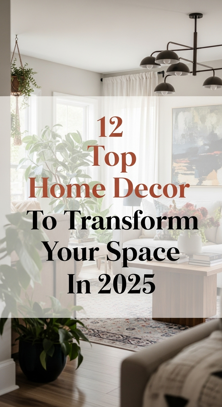 Top Home Decor Ideas to Transform Your Space