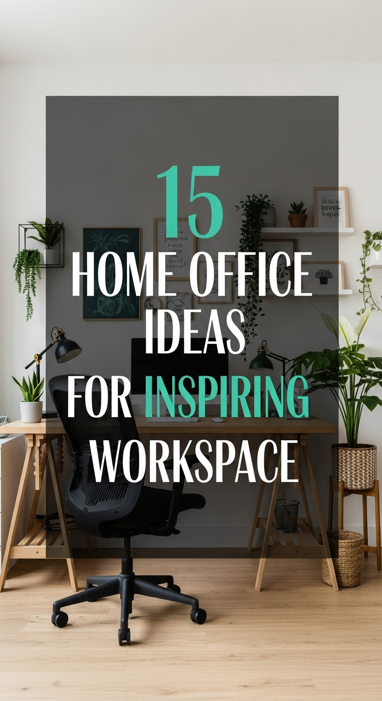 Home Office Ideas for Creating a Productive and Inspiring Workspace