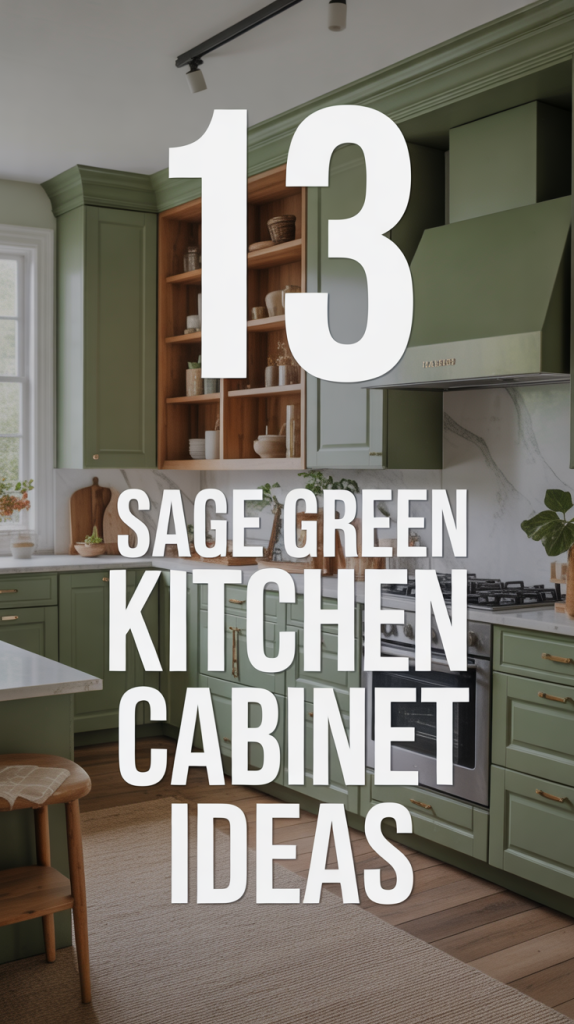 Sage Green Kitchen Cabinet Ideas
