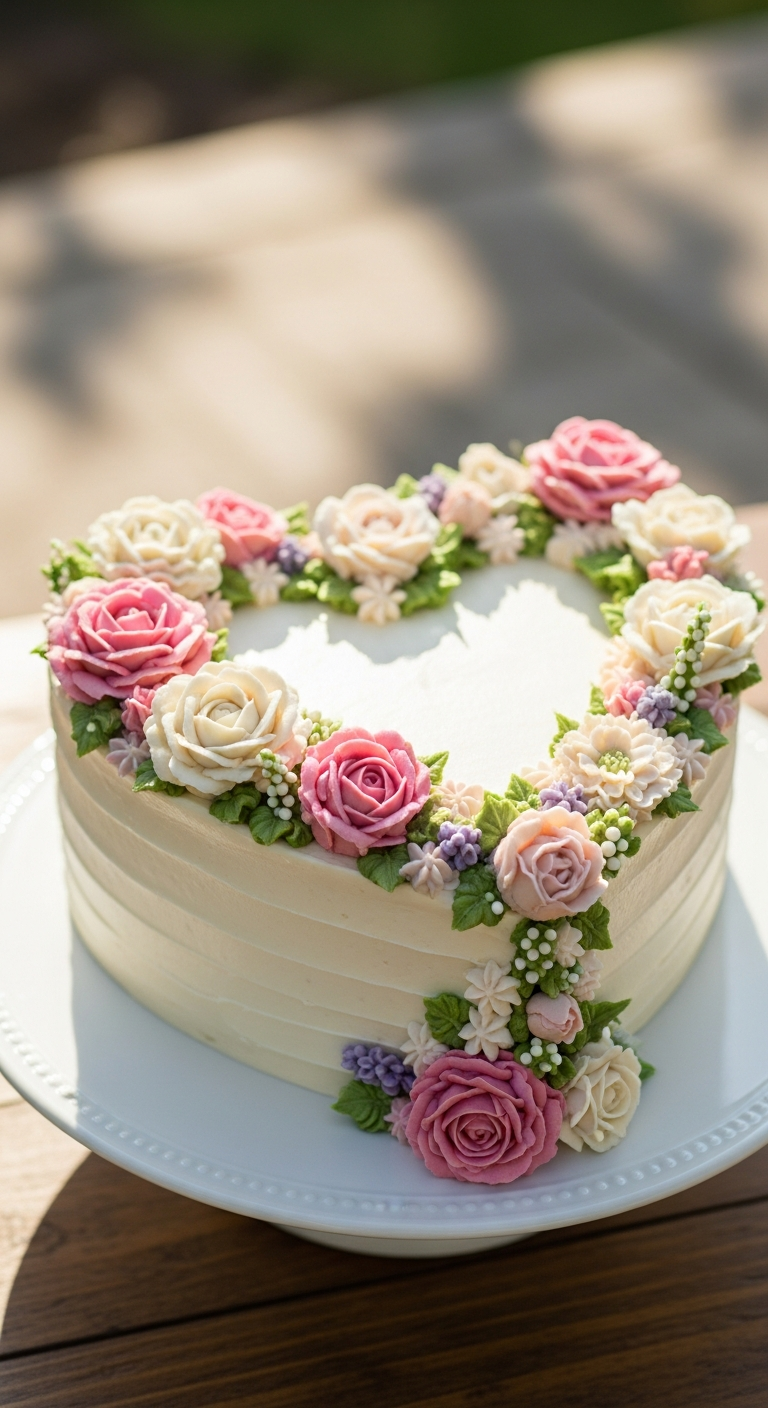 Heart Shaped Cake Ideas