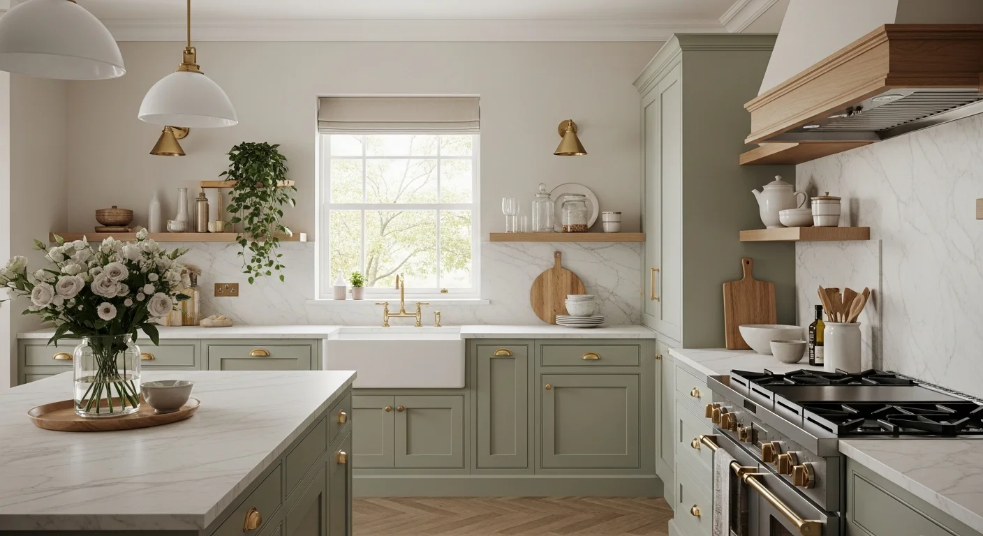 Sage Green Kitchen Cabinet Ideas