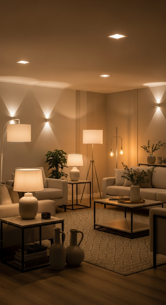 Ambient Lighting Living Room Ideas