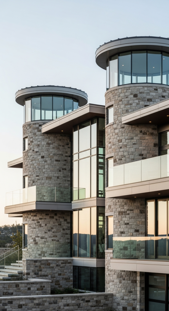 Modern Castle House Plans and Exterior Aesthetics