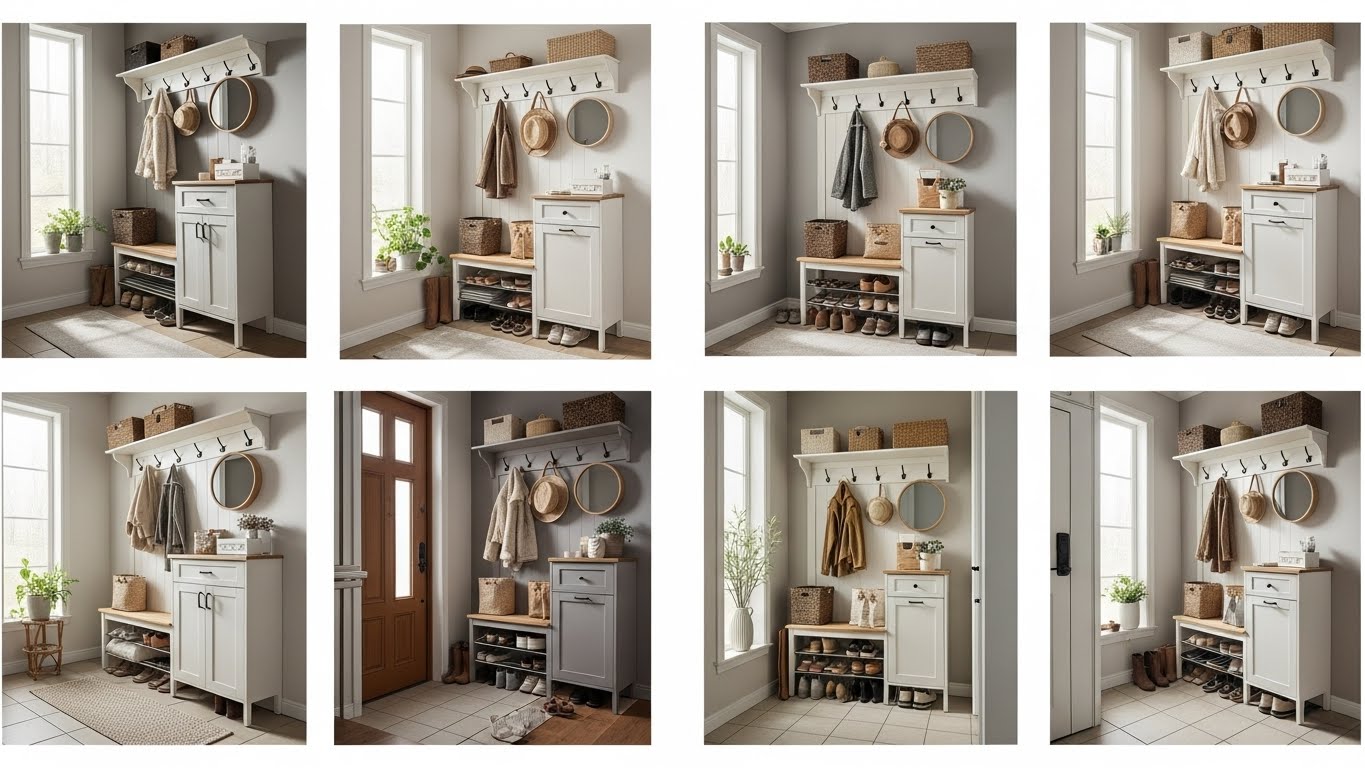 Small Entryway Drop Zone Ideas